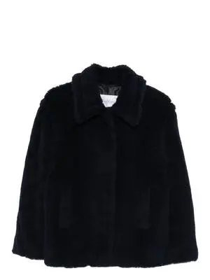 Max Mara Wool Short Coat - Blue