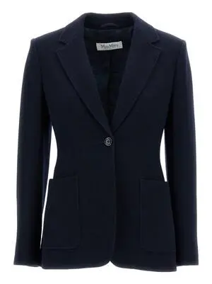 Max Mara Wool Jacket - Blue