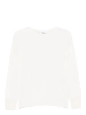 Max Mara Cashmere And Silk Sweater - White