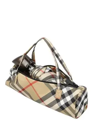 Burberry Check Umbrella - Beige