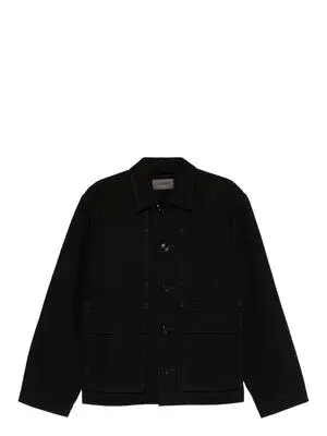 LEMAIRE Denim Cotton Jacket - Black