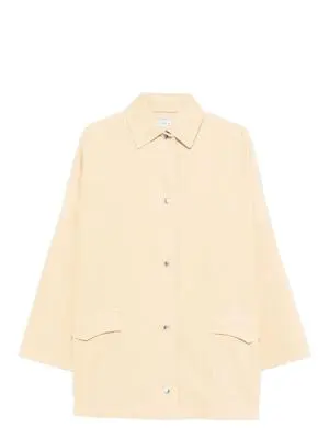 TOTEME Cotton Overshirt Jacket - Beige