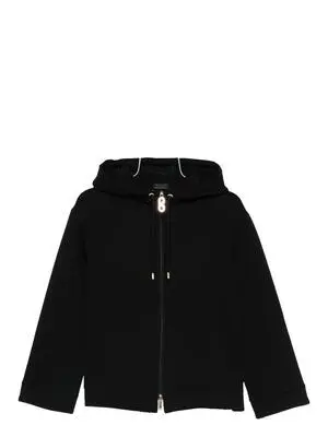 Emporio Armani Cotton Blouson Jacket - Black