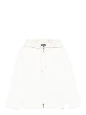 Emporio Armani Cotton Blouson Jacket - White