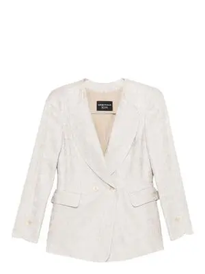 Emporio Armani Double-breasted Jacket - Beige