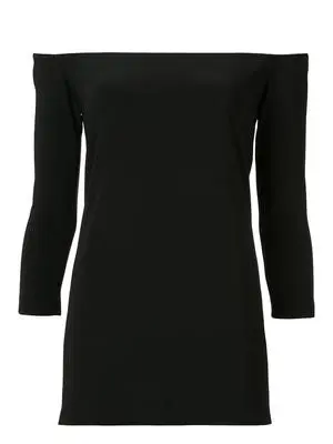 Norma Kamali Off-the-shoulder Top - Black
