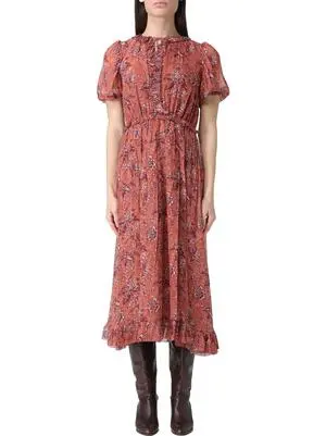 Ulla Johnson Ulla Johnson Printed Midi Dress Multicolor