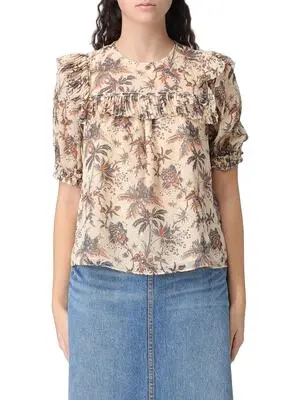 Ulla Johnson Printed Ruffle Blouse - Multicolor