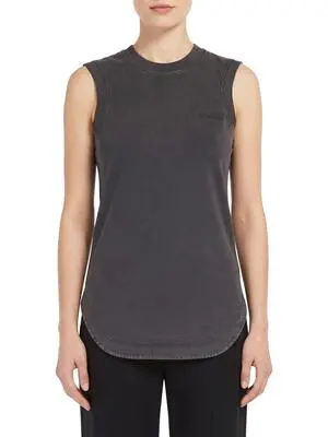 Attico The Attico Sleeveless Top Dark