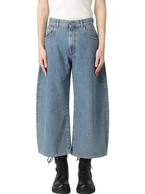 Attico Wide Leg Jeans - Blue