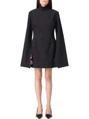 Solace London Long Sleeve Mini Dress - Black