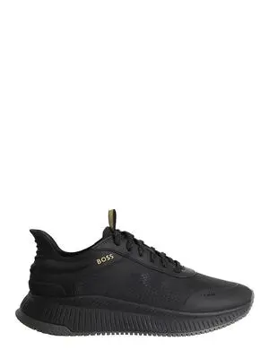BOSS Lace Up Sneakers - Black