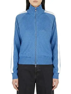 Pinko Zip-up Sweatshirt - Blue