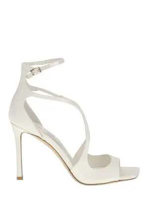 JIMMY CHOO Heeled Sandal - Ivory