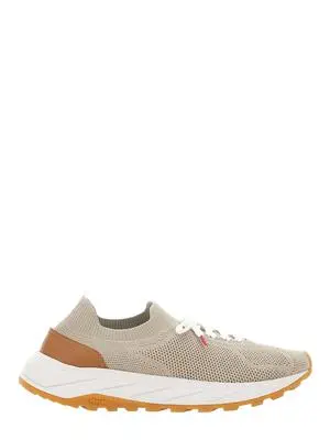 Kiton Lace-up Sneakers - Beige