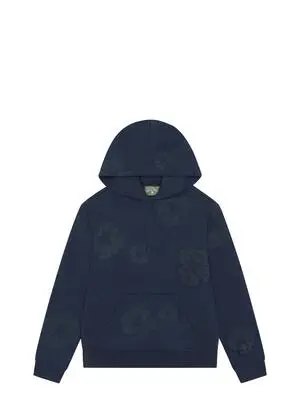 DENIM TEARS Mono Cotton Wreath Hoodie - Blue