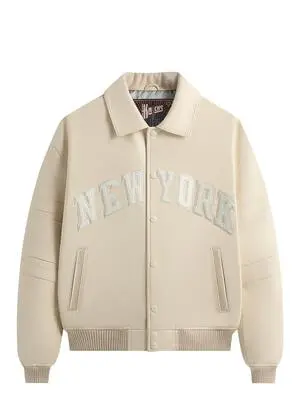 Kith X Avirex Patrick Ewing Legend Jacket - Cream