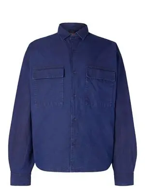 A KIND OF GUISE A Kind Of Guise - Nanamica Insulation Padded Cotton-Blend Shell Shirt - Men - Blue - XS