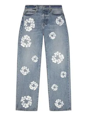 DENIM TEARS Cotton Wreath Denim Pant - Blue