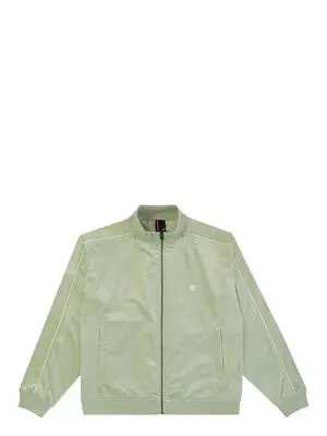 ERIC EMANUEL Velour Zip-up Jacket - Green