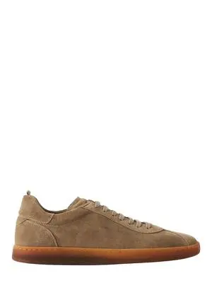 Officine Creative Halo 001 Suede Sneakers - Brown