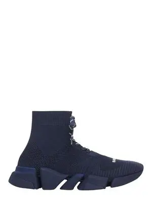 Balenciaga Speed 2.0 Lace-up Sneakers - Blue