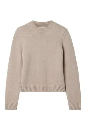 Khaite Leta Cashmere Sweater - Neutrals