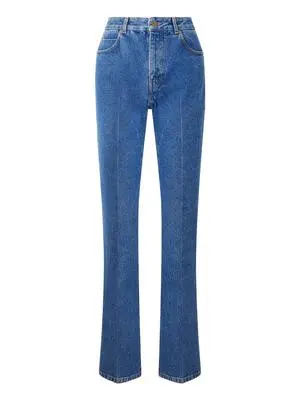 Balmain High-rise Bootcut Jeans - Blue