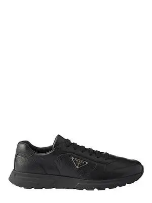 Prada Prax 2.0 Leather Trainers - Black