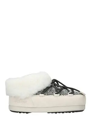 Moon Boot Guest In Residence Evx Chalet Faux-fur Mules - White