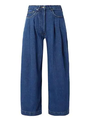 S.S.DALEY Ivy High-rise Wide-leg Jeans - Blue