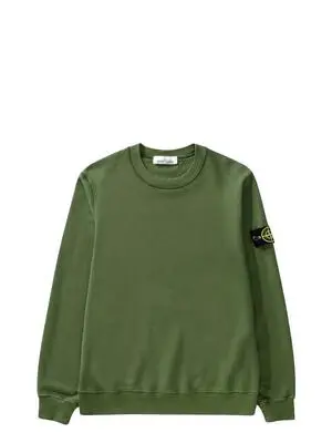 Stone Island Cotton Crewneck Sweatshirt - Green