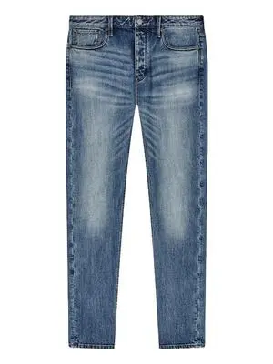 Emporio Armani J75 Slim-fit Comfort Stretch Denim Jeans - Blue