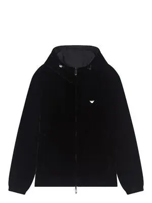Emporio Armani Reversible Chenille Jacket - Black