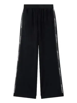 EA7 Cotton Jersey And Modal Trousers - Black