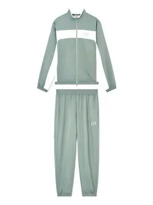 Emporio Armani Pro Tennis Tracksuit In Ventus7 Technical Fabric - Green