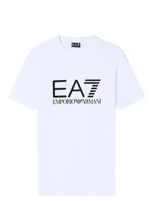 Emporio Armani Core Identity Cotton-jersey T-shirt - White