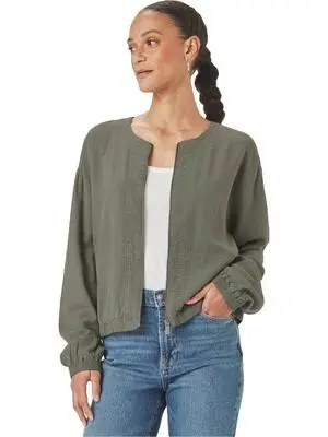 Splendid Clea Bomber Jacket - Olive