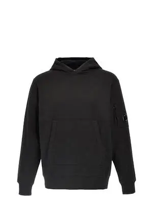 C.P. COMPANY Logo Sweatshirt - Black