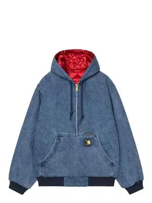Carhartt Wip Og Active 50th Anniversary Edition Denim Jacket - Blue/usa Red