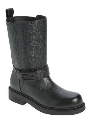 Fendi Biker Boot - Black