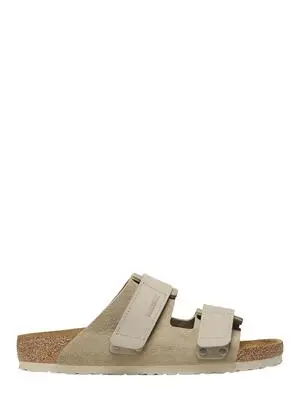 BIRKENSTOCK Uji Nubuck Sandals - Taupe