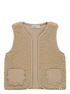 BABYFACE Fleece Vest - Nude