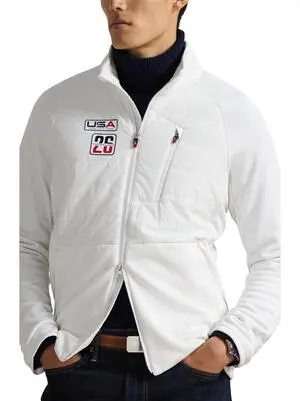 Polo Ralph Lauren Team Usa Hybrid Jacket - Ceramic White