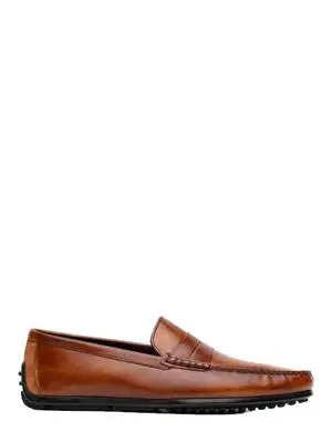 ZELLI ITALIA Monza Driving Loafer - Cognac