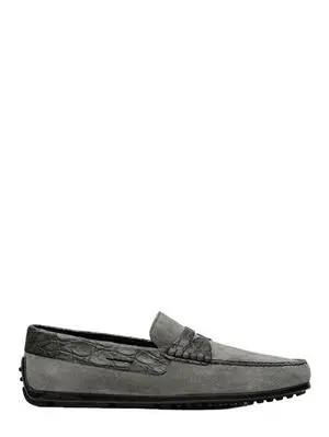 ZELLI ITALIA Monza Driving Loafer - Grey