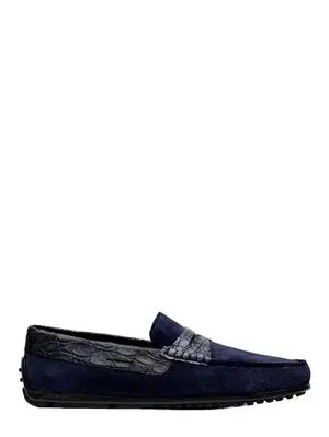 ZELLI ITALIA Monza Driving Loafer - Navy