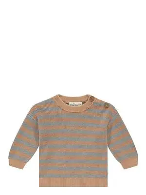 BABYFACE Knit Striped Pullover - Cookie