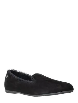 MAVE & CHEZ Audrey Classic Loafer - Black Suede