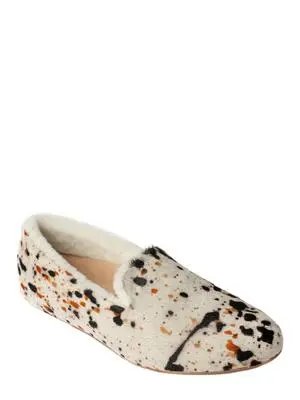 MAVE & CHEZ Audrey Classic Loafer - Speckled Cow